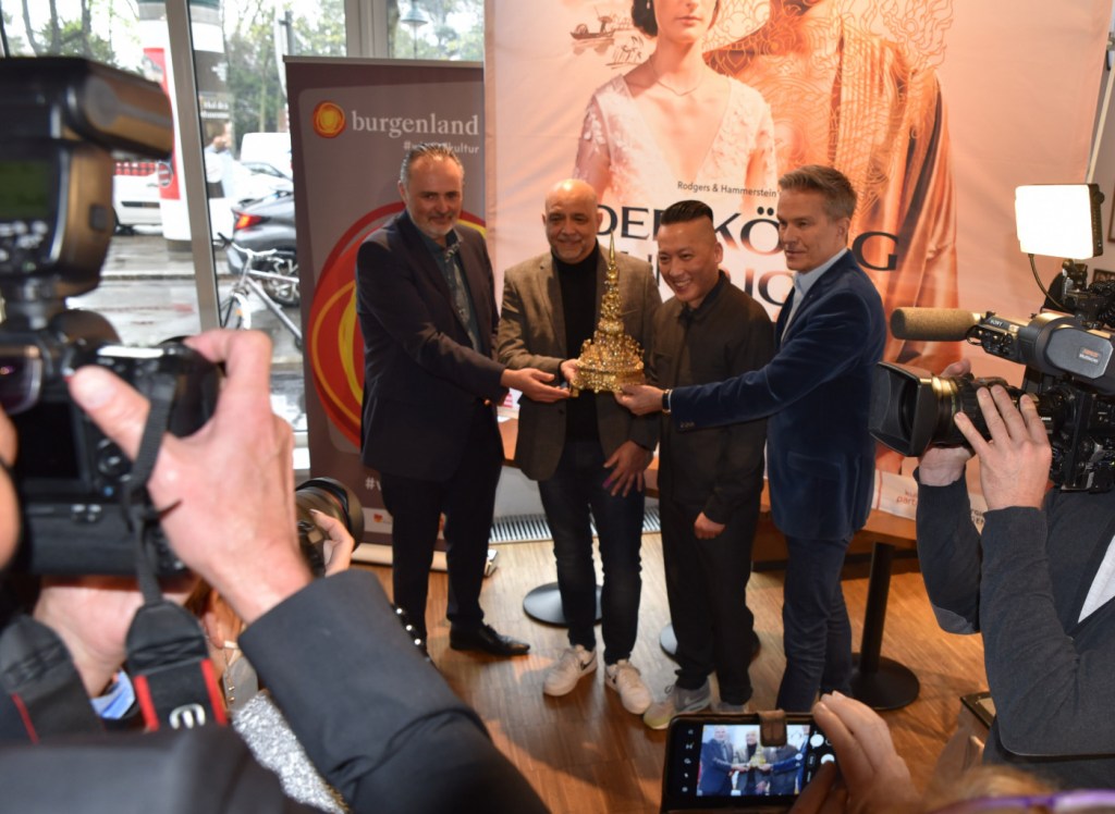 Generalintendant Alfons Haider präsentiert das Musical „Der König und ...